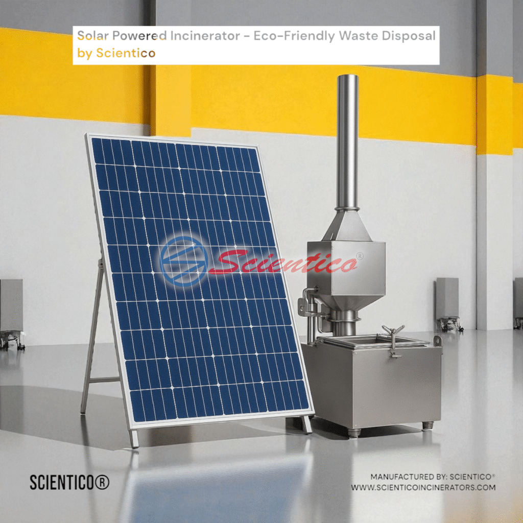 Solar Powered Medical & Animal Waste Incinerators