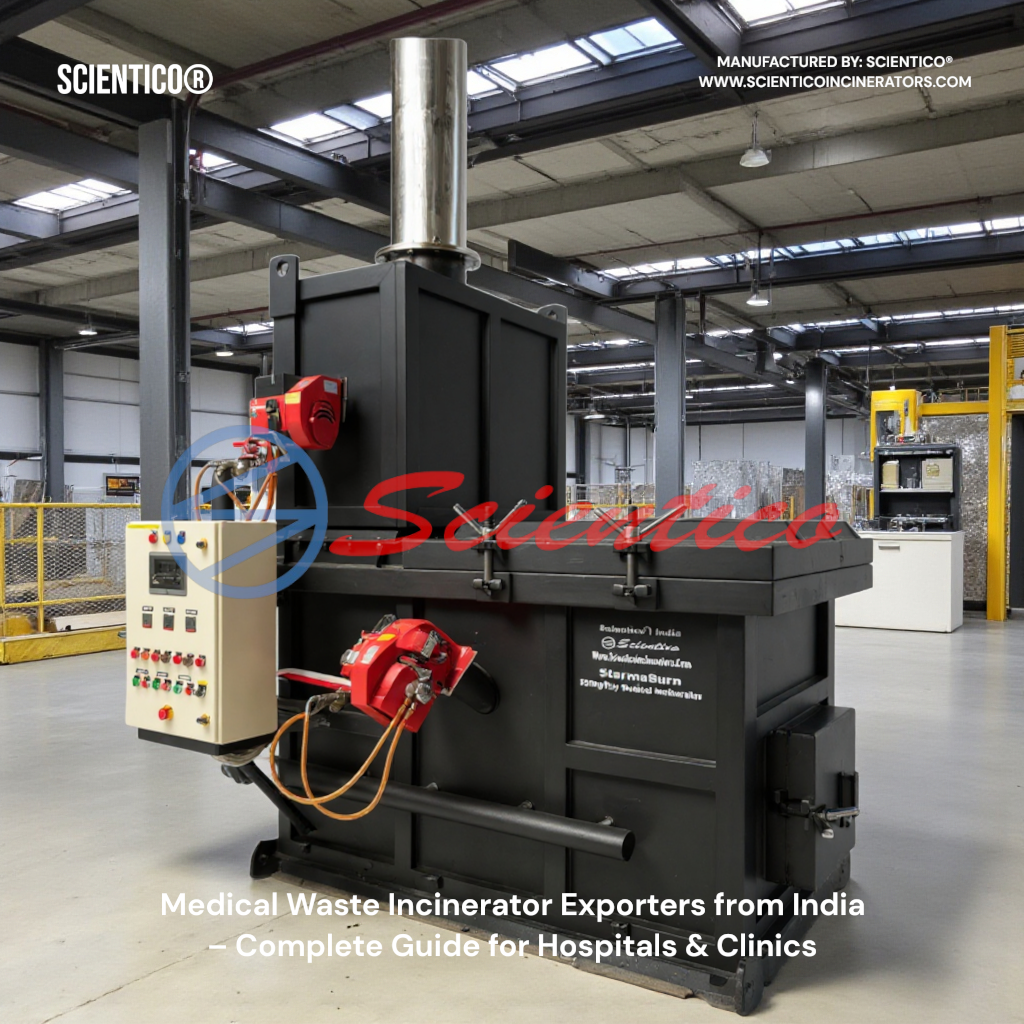 Medical Waste Incinerator Exporters from India | Scientico