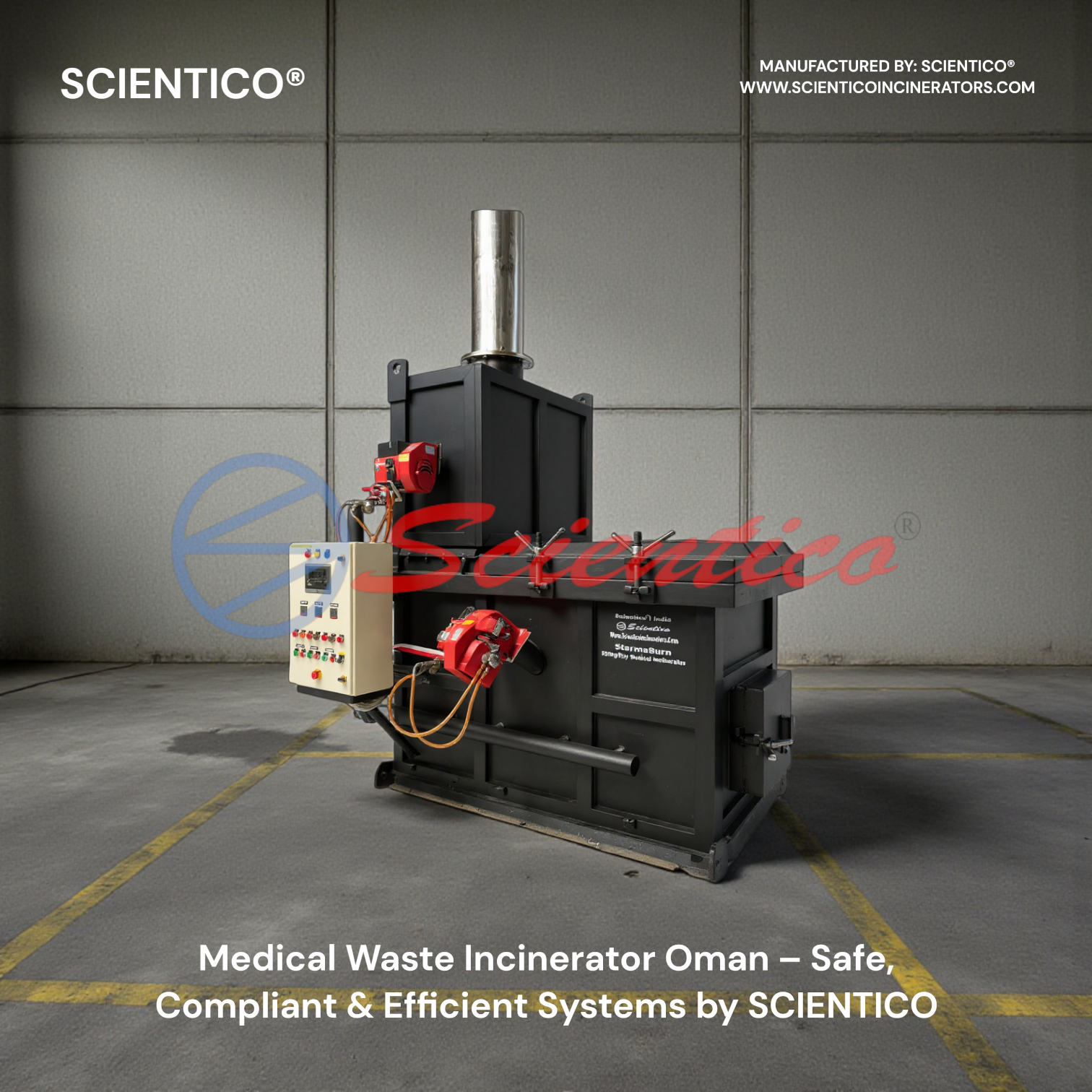 Medical Waste Incinerator Oman | CE & MOH Compliant Systems